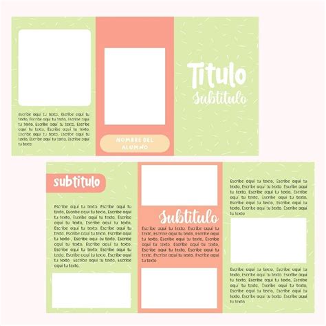 Ideas Tríptico En 2022 Plantilla De Tríptico Tríptico Simbolos De Texto