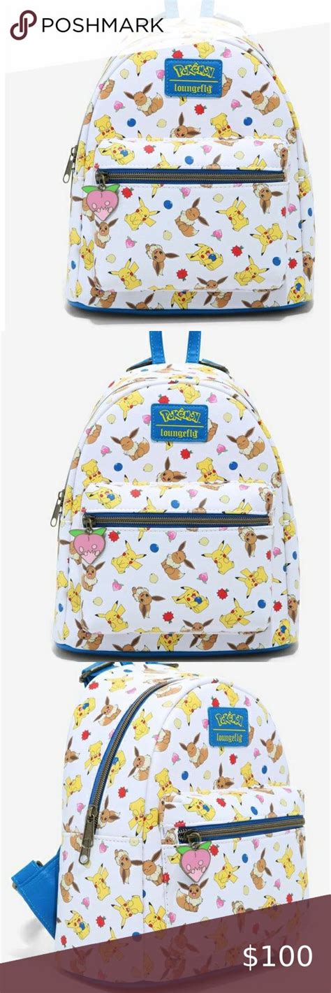 Loungefly Pokemon Eevee And Pikachu Mini Backpack Girly Bags Loungefly
