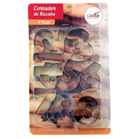 Utensílios Para Confeitaria Cortadores De Biscoito Números Submarino