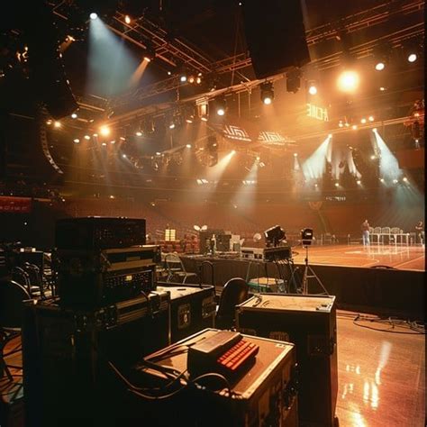 Free Concert Technical Setup Image Concert Backstage Lighting