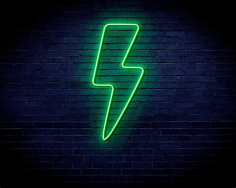 Neon Green Lightning