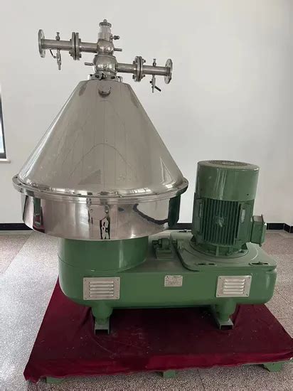 High Speed Disc Centrifugal Filter Separator Continuous Production For