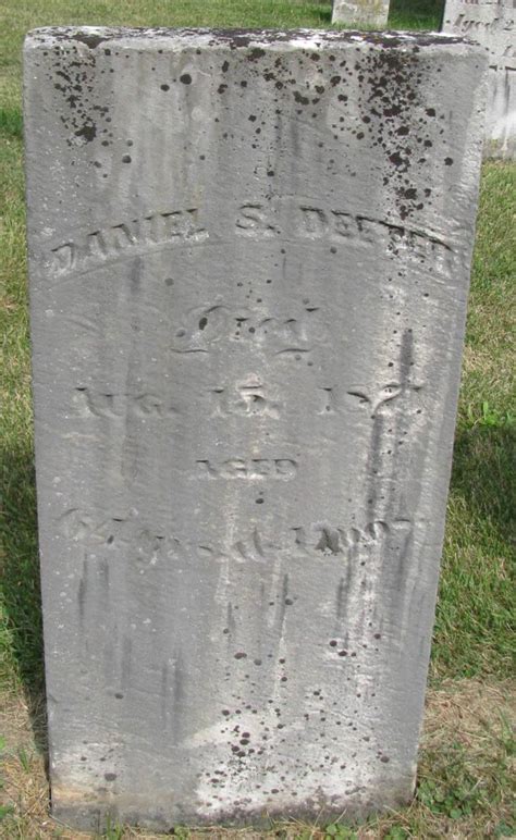 Daniel Stutsman Deeter 1807 1871 Find A Grave Memorial