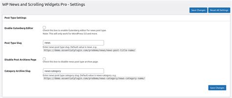 WP News And Scrolling Widgets Pro Documentation Essential Plugin