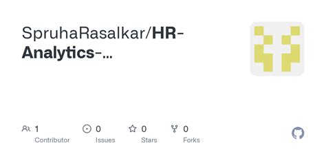Github Spruharasalkar Hr Analytics Dashboard Tableau