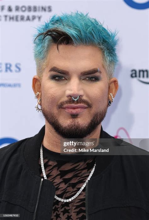 Adam Lambert Attends The Nordoff And Robbins O2 Silver Clef Awards