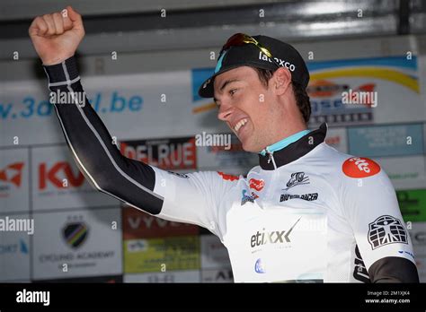 Belgian Yves Lampaert Of Team Ettix Quick Step Celebrates On The