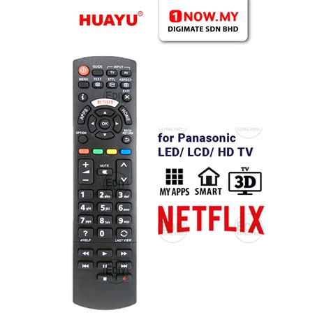 Huayu Panasonic Replacement Lcd Led Tv Remote Control Rm L1268