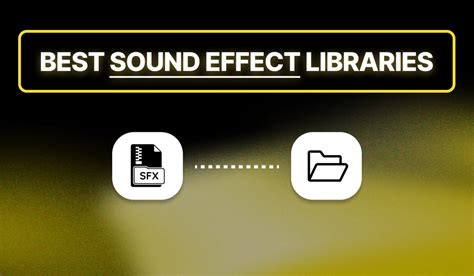 Top 8 Sound Effect Libraries For The Best Sfx 2025