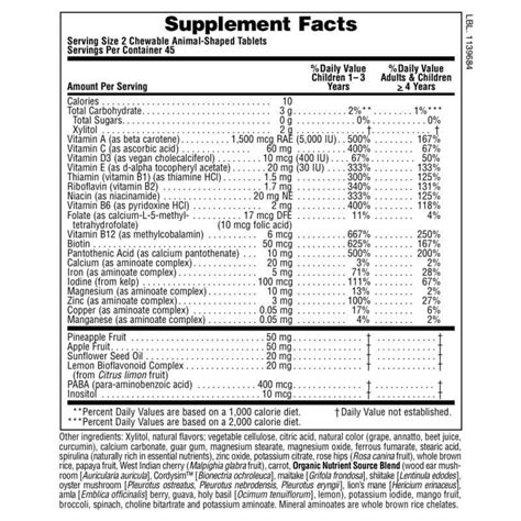 Dekas Plus Chewable Tablets Multivitamin And Mineral 48 Off