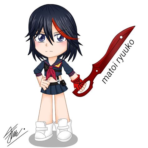 Chibi Matoi Ryuuko By Kuronekodesu234 On Deviantart