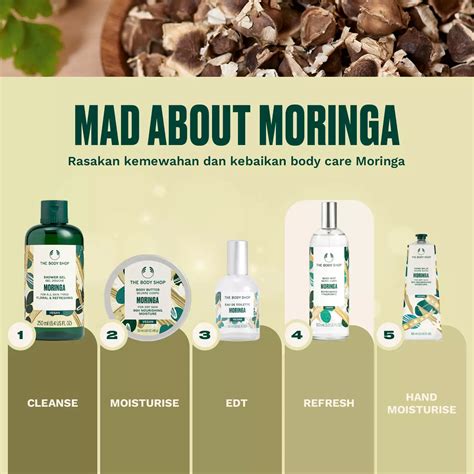 Jual The Body Shop Moringa Body Mist Ml Original ZALORA Indonesia