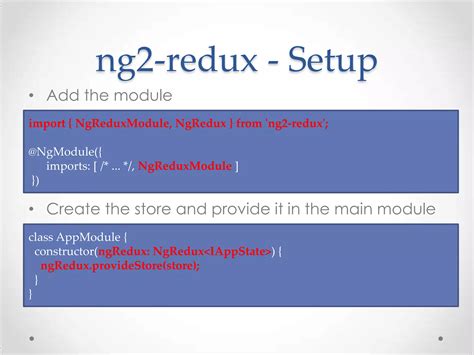 Redux Data Flow With Angular 2 Ppt
