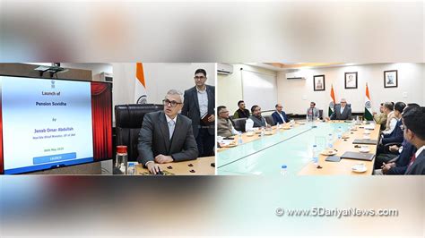 Omar Abdullah Launches Jk Pension Suvidha Portal For Retiring Employees