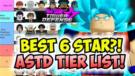 Best 6 Star Unit In Astd Updated 6 Star Tier List New Event Update