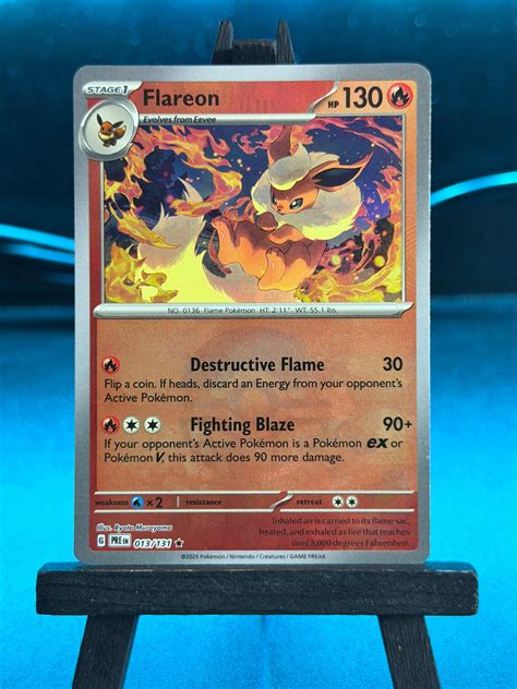 Flareon 013131 Poke Ball Evolutions Pokémon Card English Bagos Breaks