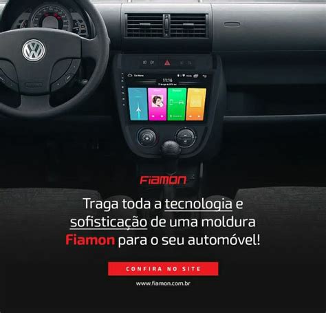Fiamon Lança Moldura De 9 Polegadas Para Vw Fox E Crossfox Portal Revista Automotivo