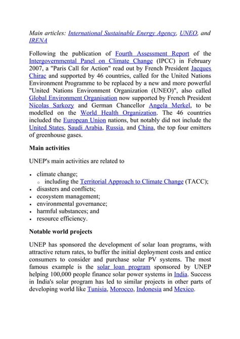 United Nations Environment Programme Doc