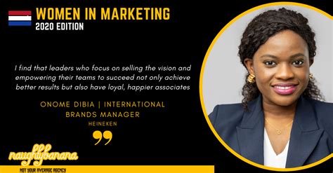 Women In Marketing 2020 Edition Ft Onome Dibia From Heineken By Thabiso Kgabung Women In