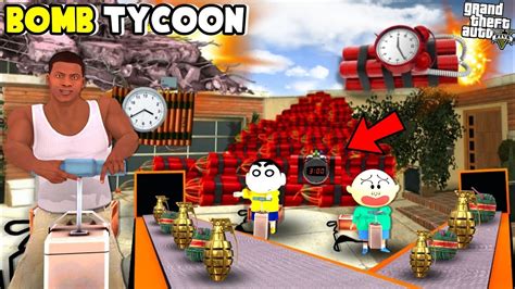 Shinchan Opened And BLAST OWN HOUSE Factory With Hon And Franklin In