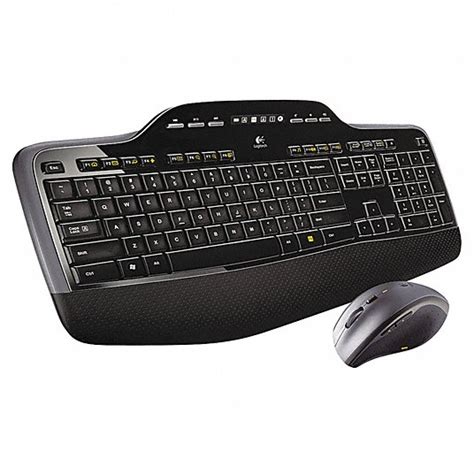 Logitech Keyboard Wireless Usb Black Windows R 7 Windows R Vista