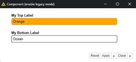 Color Inputentry Fields Of Widgets Knime Analytics Platform Knime