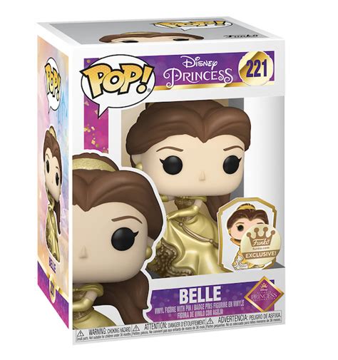 Belle Pop Funko With Exclusive Pin Disney Pins Blog