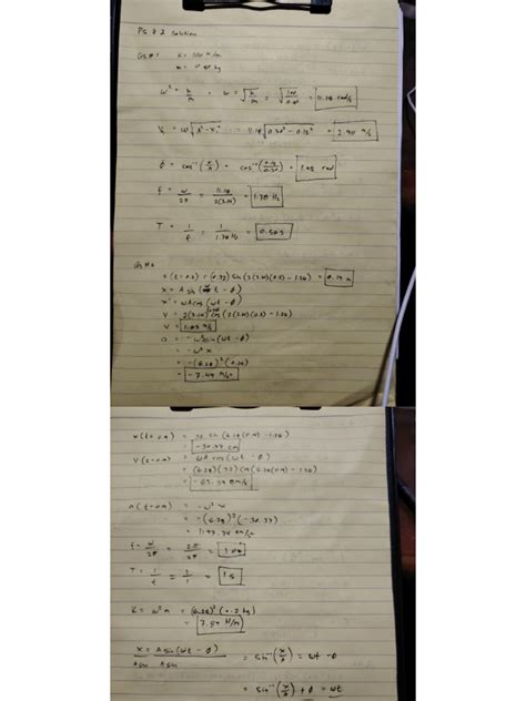 Problem Set 2 Solutions | PDF