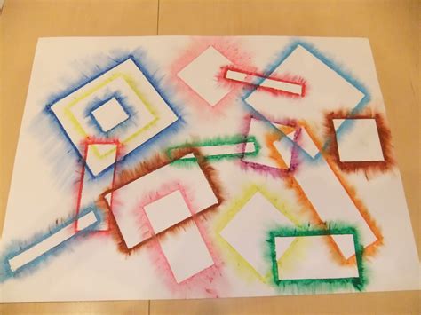 Repetition About Rectangles And Squares Lets Be Artists In Mathematics ETwinning Project