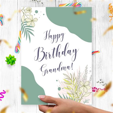 Happy Birthday Grandma Cards Happy Birthday Grandma Belly Button