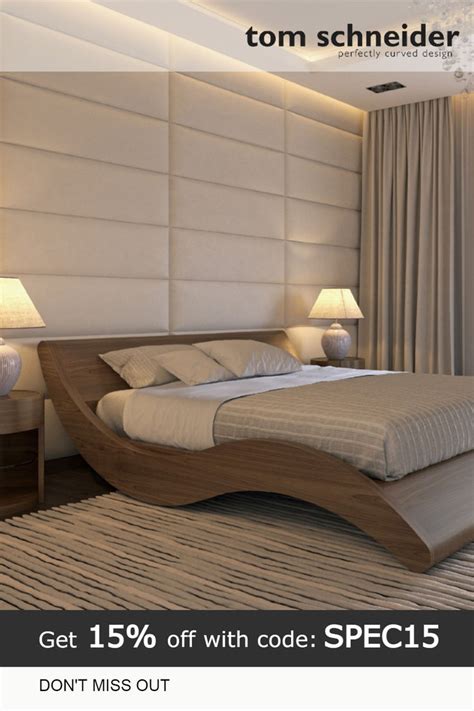 Dune Bed Curved Bed Small Room Bedroom Furniture