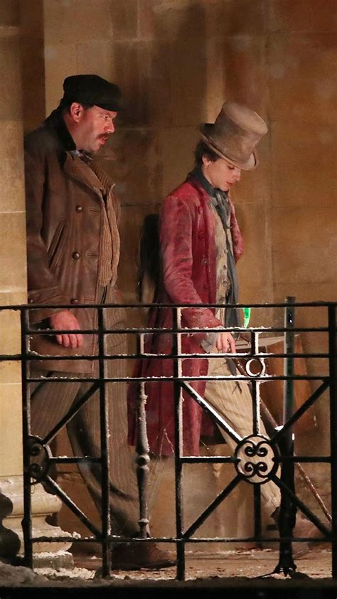 Pics Wonka Set Photos Emerge Of Timothée Chalamet In Iconic Role