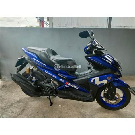 Motor Yamaha Aerox Type R Movistar Bekas Sehat Surat Lengkap Di Depok TribunJualBeli