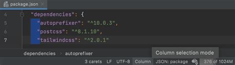 Multiple Cursors And Selection Ranges WebStorm Documentation