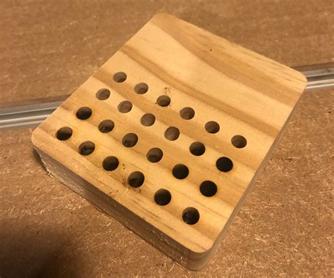 Cnc Bit Holder 3 Steps Instructables