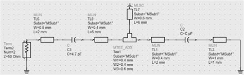 Schematic Of A Passive Element S Matching Network Download