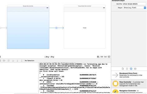 Ios Cannot Perform Segue Programmatically Stack Overflow