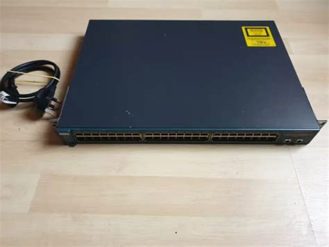 Cisco Catalyst 2950 Series Ws C2950g 48 Ei 48 Port Ethernet Switch For