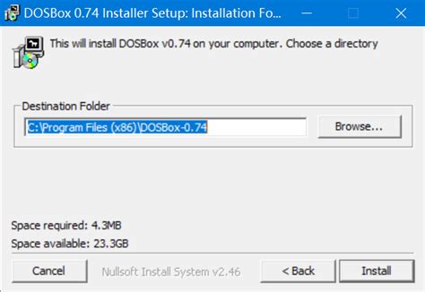汇编语言之dosbox的安装和使用 Csdn博客