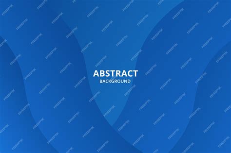 Premium Vector Blue Line Wave With Abstract Background Design