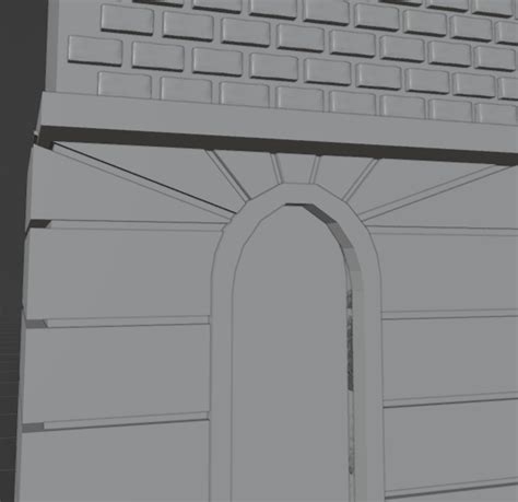 blender 영국 길거리 건물 만들기 1 Array Boolean Loop Cut 등 다양한 Modifier 활용