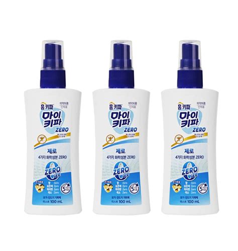 홈키파 마이키파 제로 엑스트라파워 미스트 100ml 3개 티몬