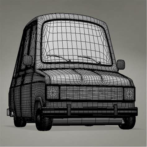 Renault 6 Toon Dsr Modelo 3d 79 Max Obj Fbx 3ds Free3d