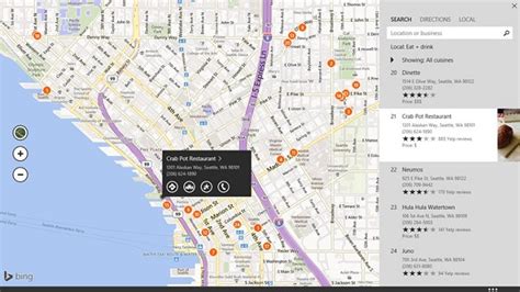 Bing Maps App For Windows 8 Updated With New Features Uk