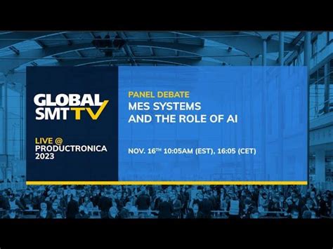Panel Debate Mes Systems And The Role Of Ai Arch Systems