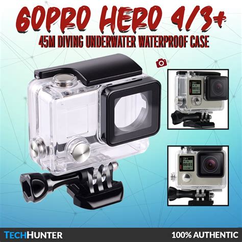 M Diving Underwater Waterproof Case For GoPro HERO Shopee Philippines