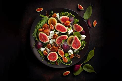 Fig Rocket Salad Stock Illustrations 8 Fig Rocket Salad Stock