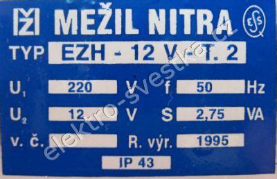 Zařízení el. EZH-12V-T.2 - Výprodej - Elektro Švestka