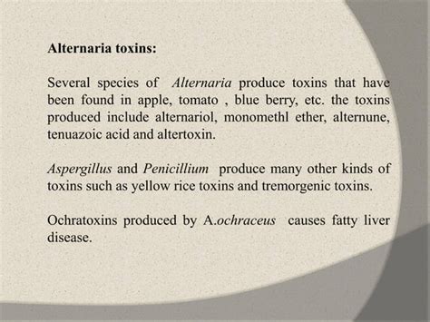 Microbial Toxins In Soil Pptx