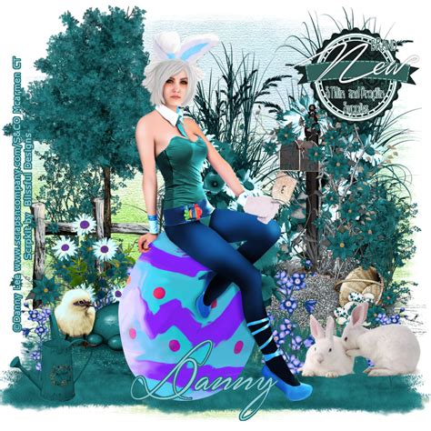 Carmen Designs Turquoise Easter